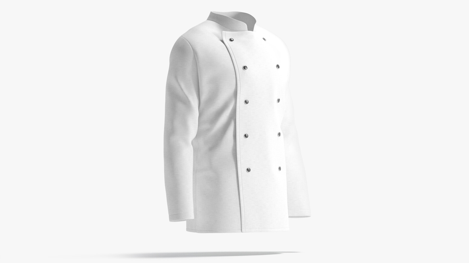 ArtStation - White Chef Jacket - cook chief coat | Resources