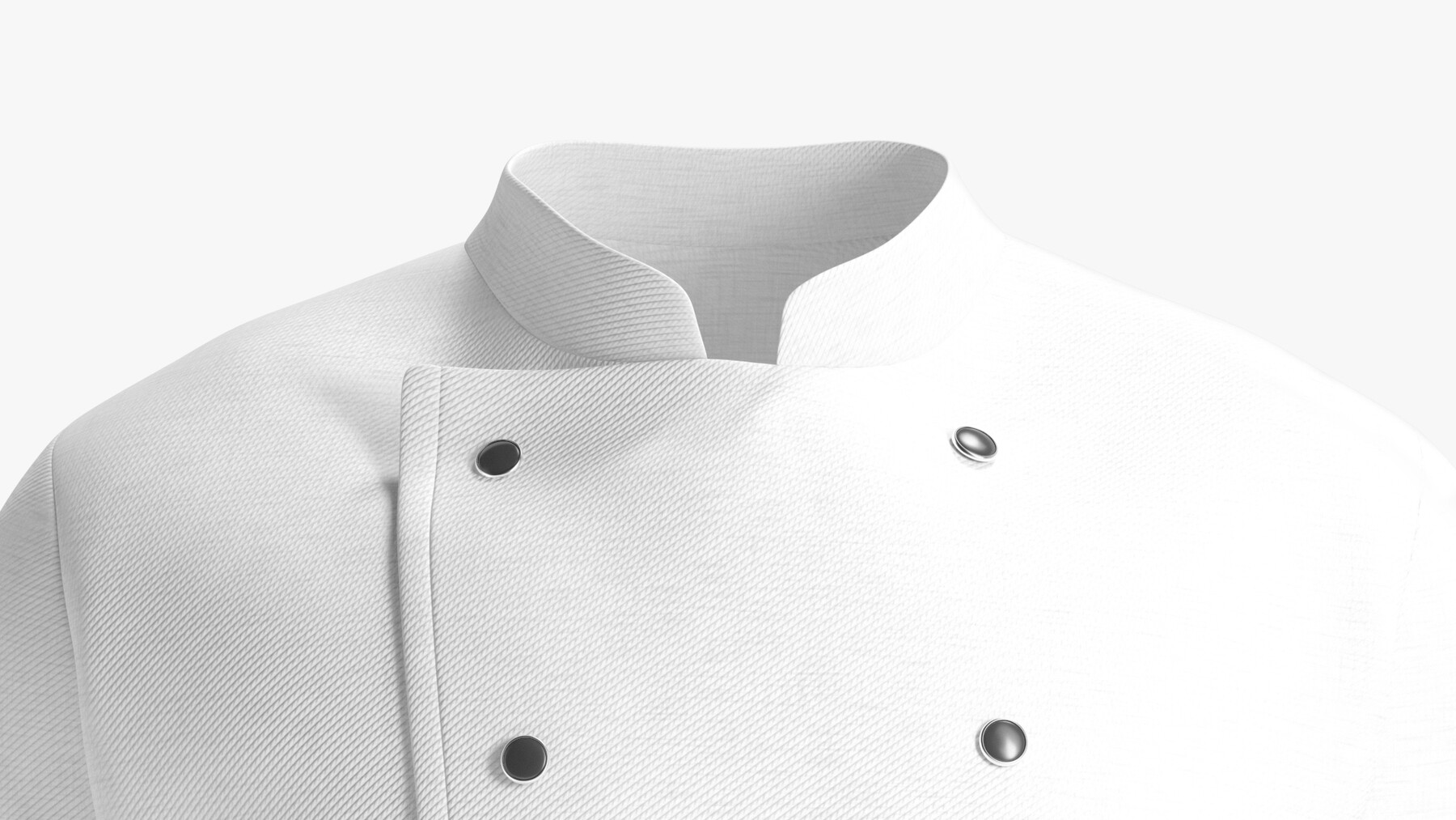 ArtStation - White Chef Jacket - cook chief coat | Resources