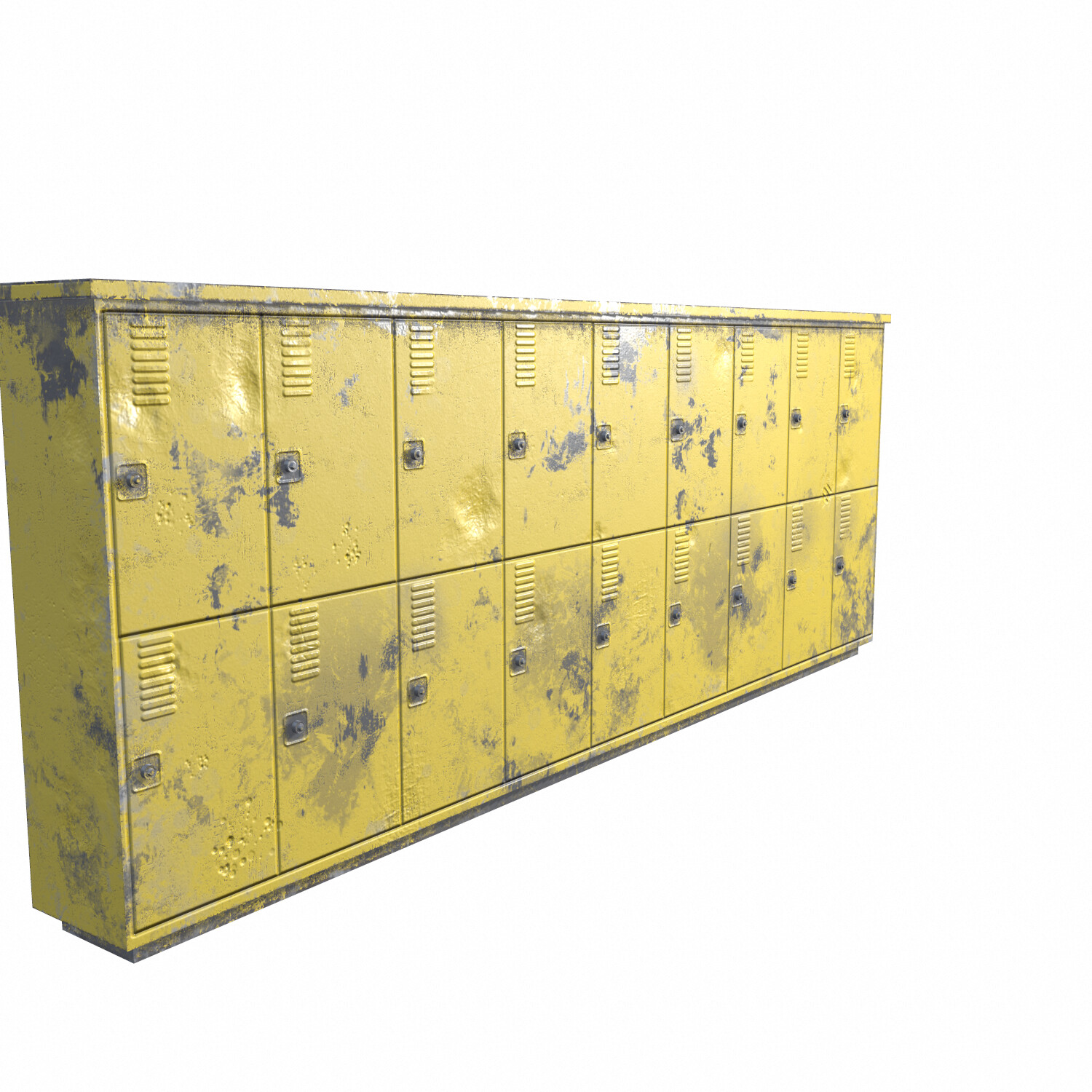 ArtStation - Locker cabinet - 03 | Game Assets