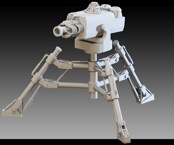 ArtStation - 5 War Robots-Vol 04- High detail 3d models | Resources