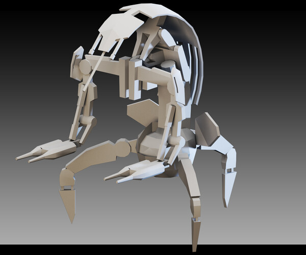 ArtStation - 5 War Robots-Vol 04- High detail 3d models | Resources