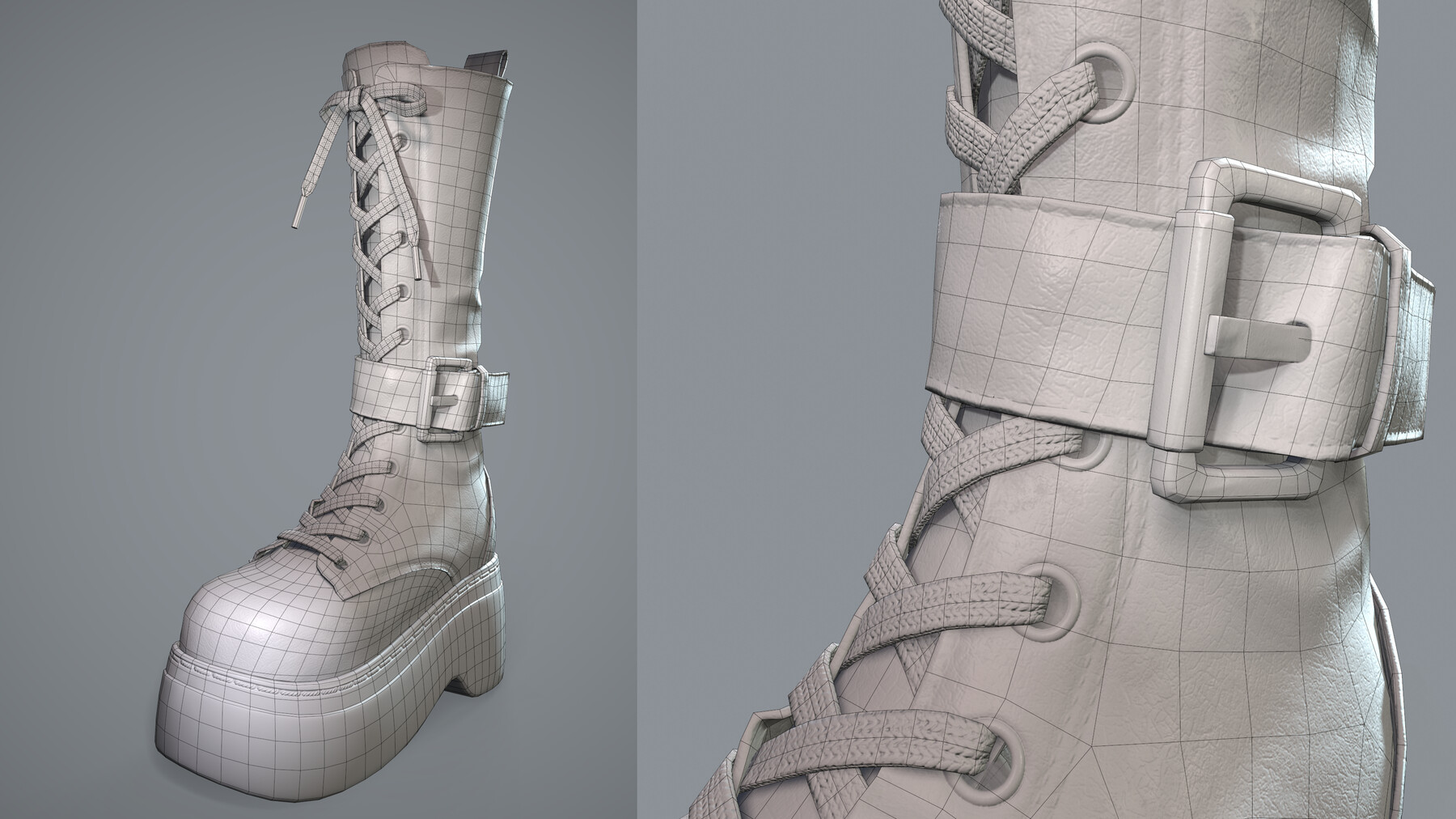 ArtStation - Hight LP shoe | Game Assets