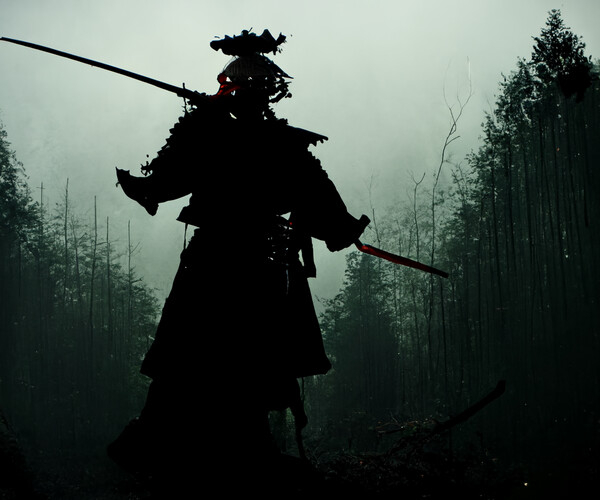 ArtStation - Shadows of yesterday - Samurai | Artworks