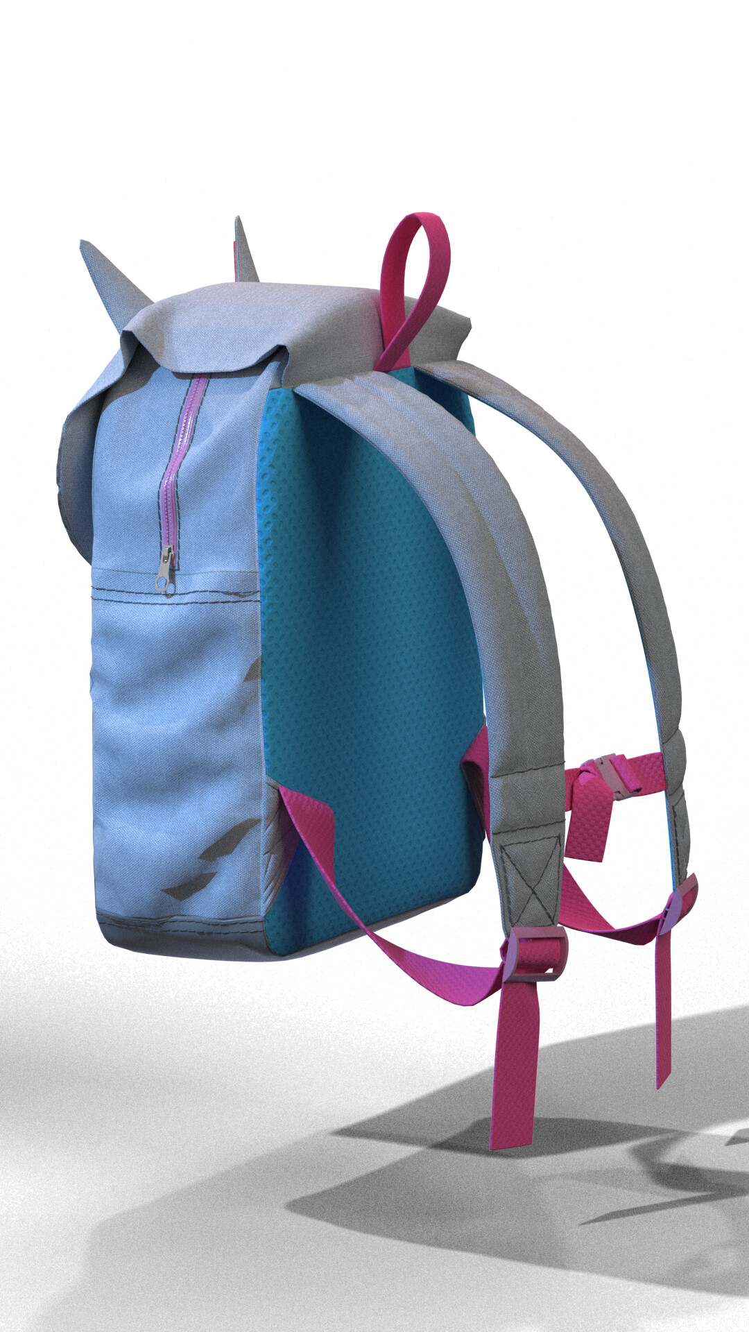 ArtStation - backpack №105 "Marvelous Designer" /Zprj/ OBJ+FBX | Game Assets