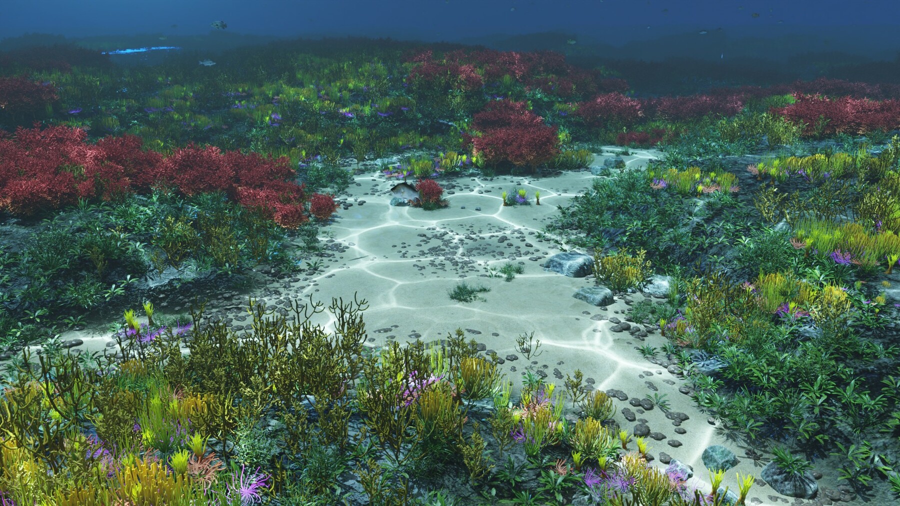 ArtStation - Underwater seabed | Resources
