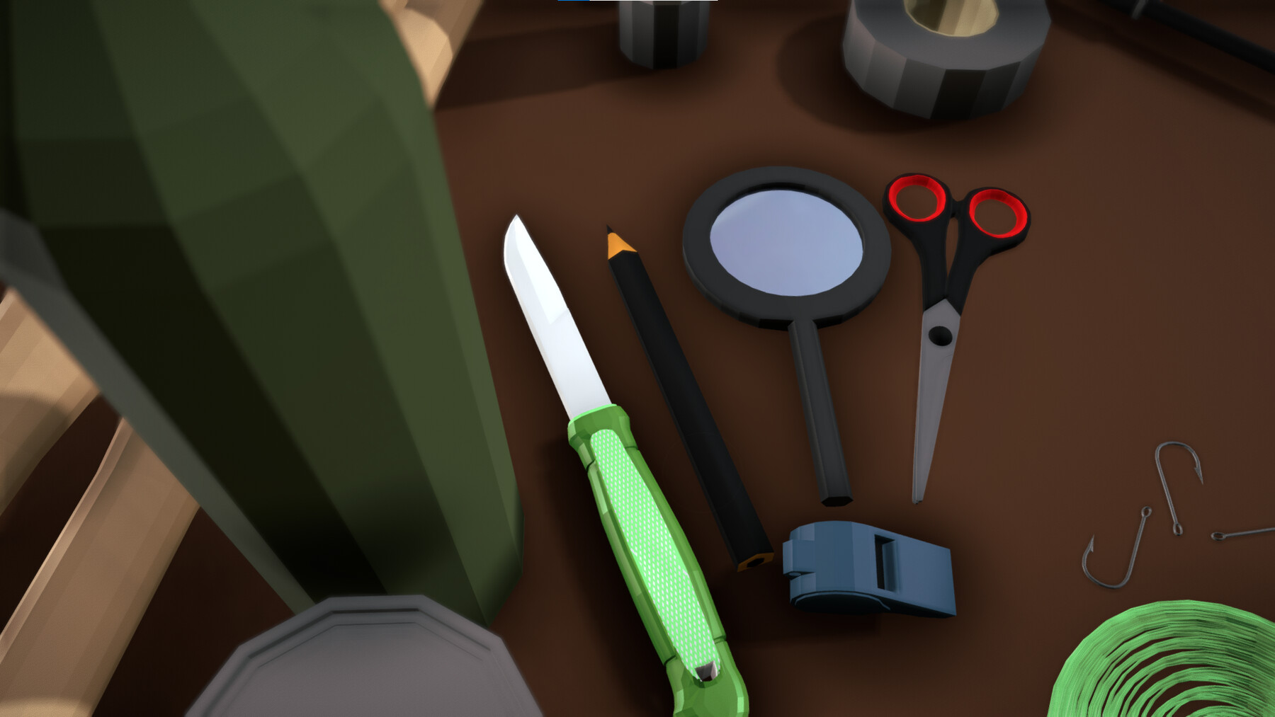 ArtStation - Low-poly Survival Pack | Game Assets