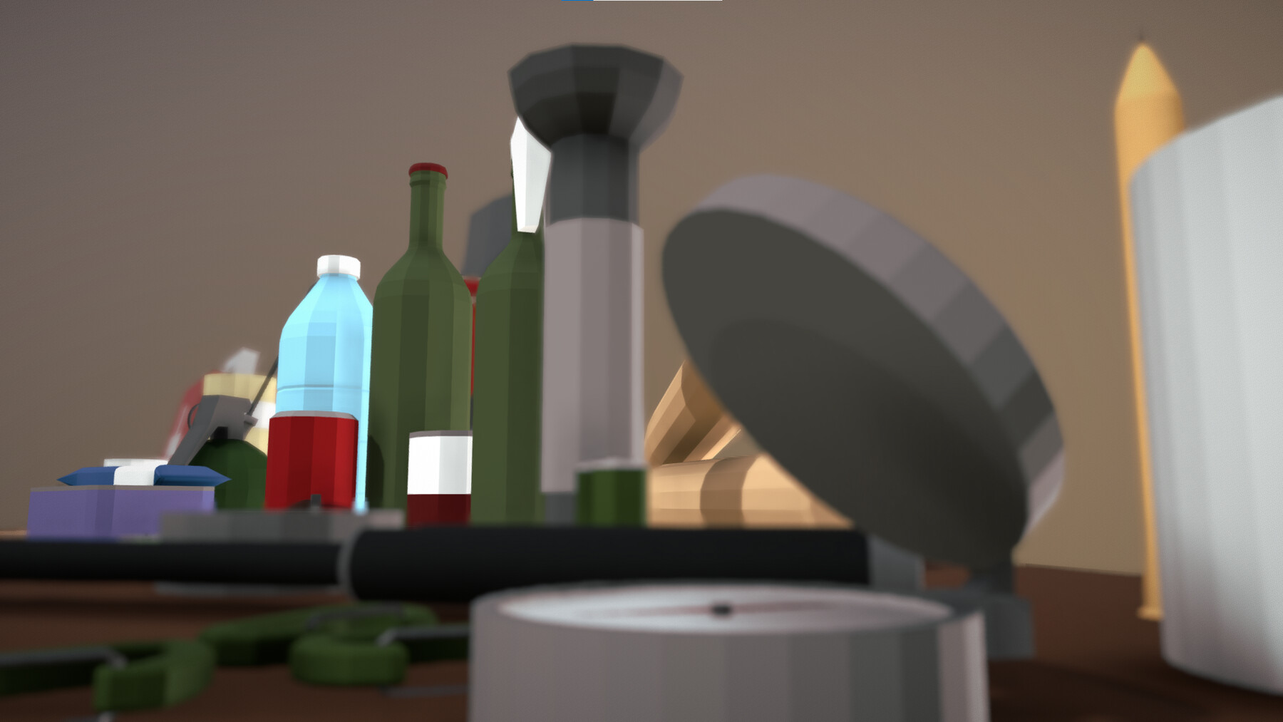 ArtStation - Low-poly Survival Pack | Game Assets