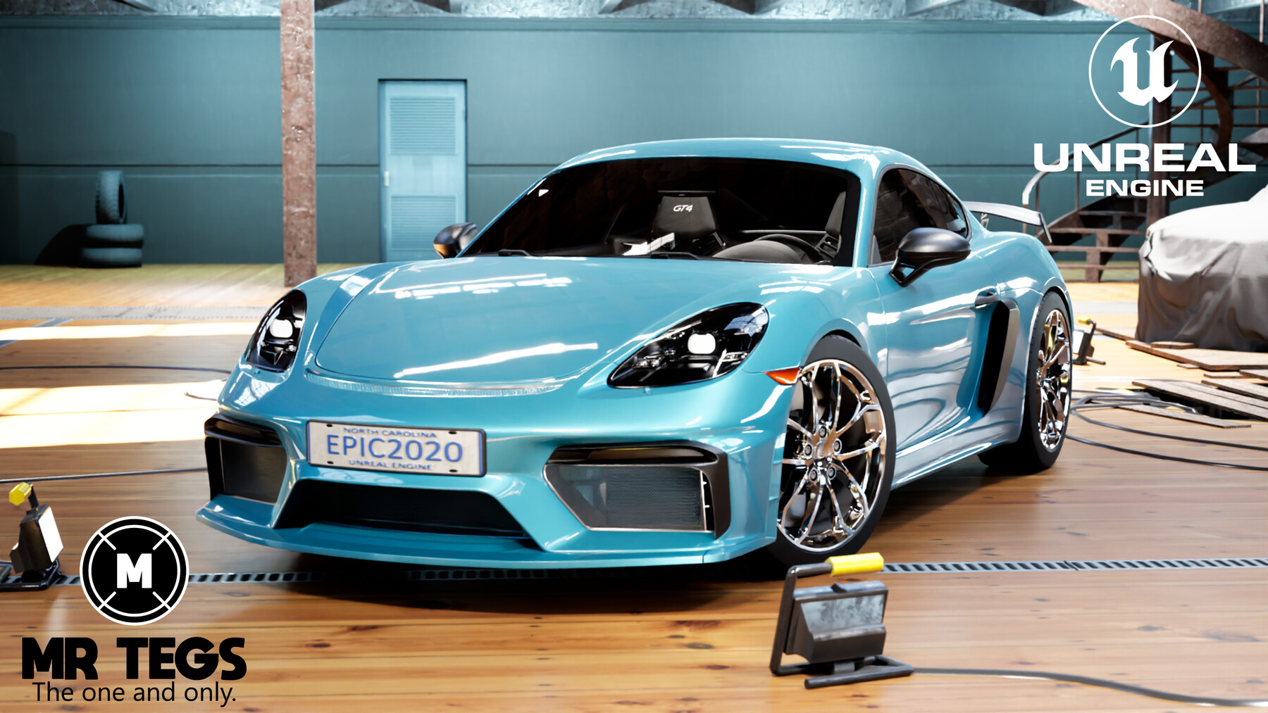 ArtStation - Drivable Car Porsche 911 Cayman for UE5 | Game Assets