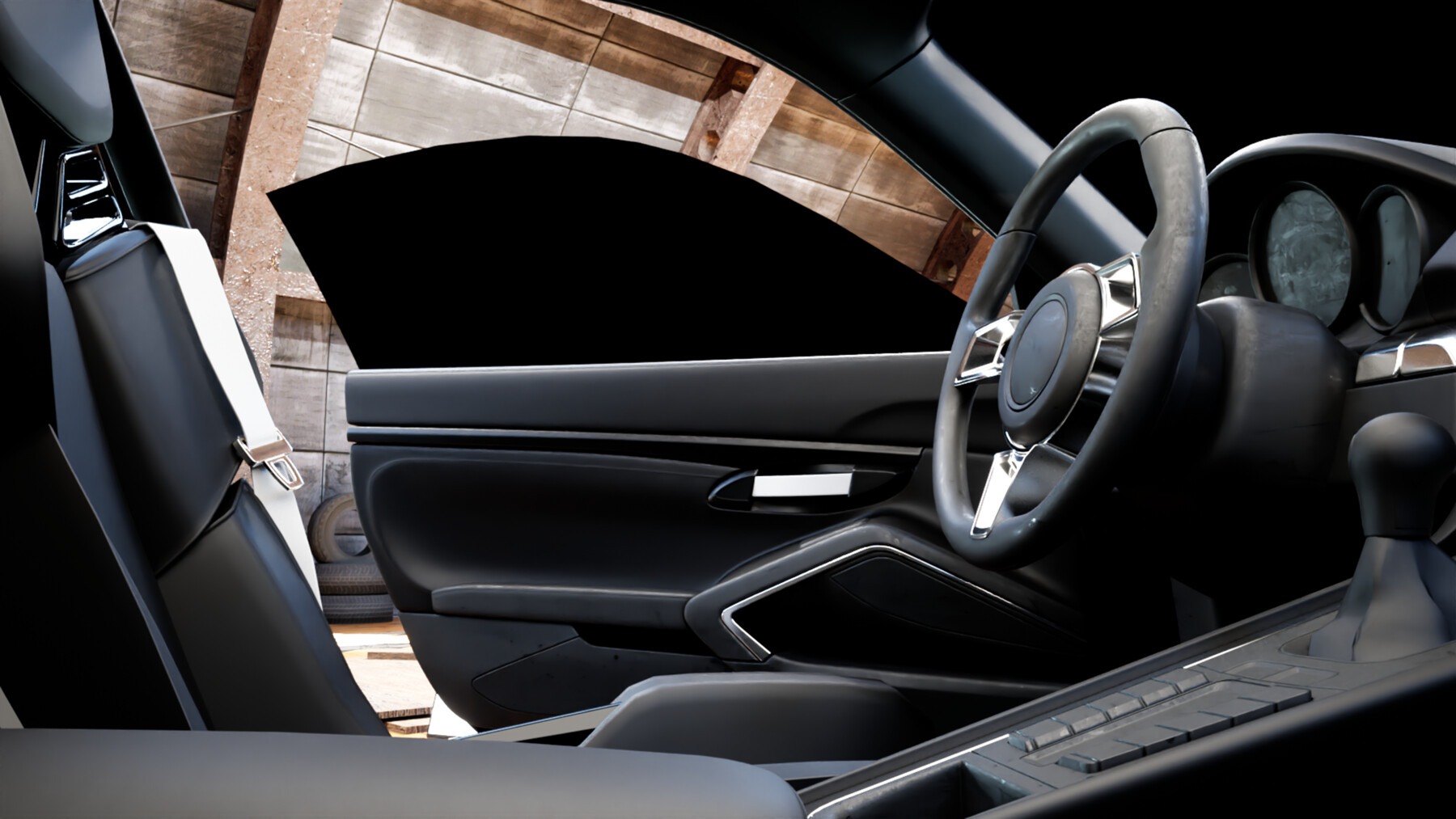 ArtStation - Drivable Car Porsche 911 Cayman for UE5 | Game Assets