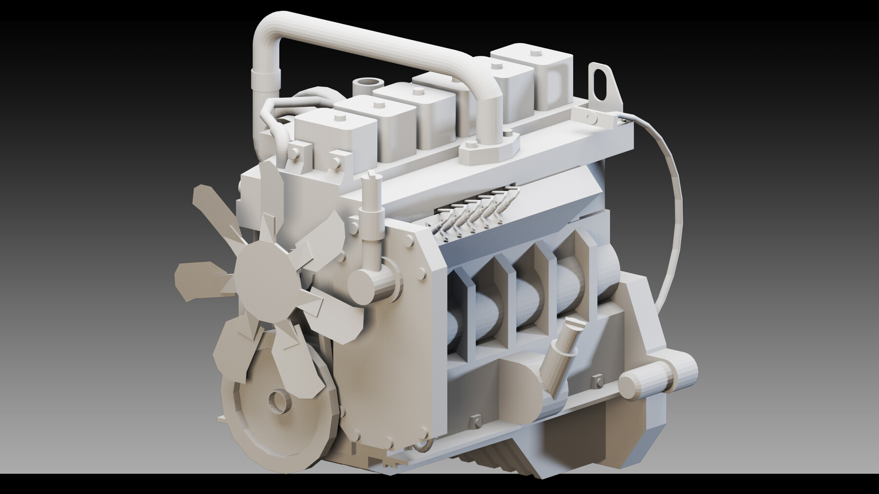ArtStation - 11 Industrial Engines- Vol 04- High detail 3d models ...