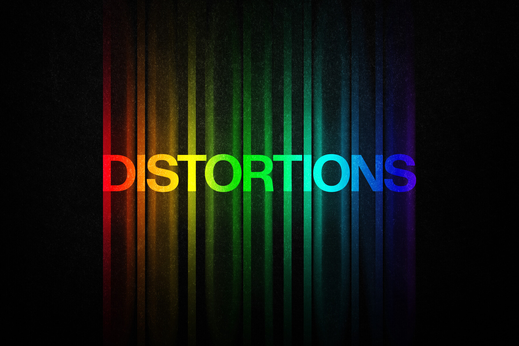 ArtStation - Distortions Text Effects, PSD Template File | Artworks