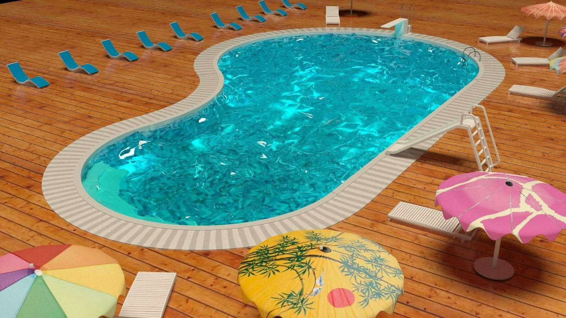 ArtStation - Swimming Pool | Resources