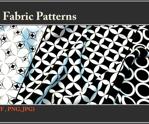 ArtStation - 100 Fabric Pattern VOL 01 | Game Assets