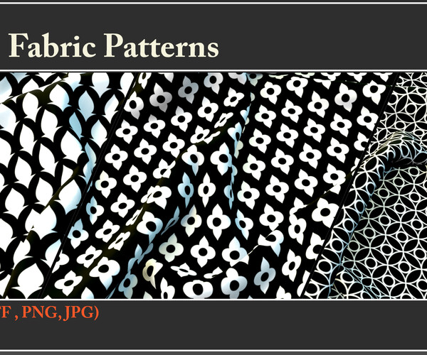 ArtStation - 100 Fabric Pattern VOL 01 | Game Assets