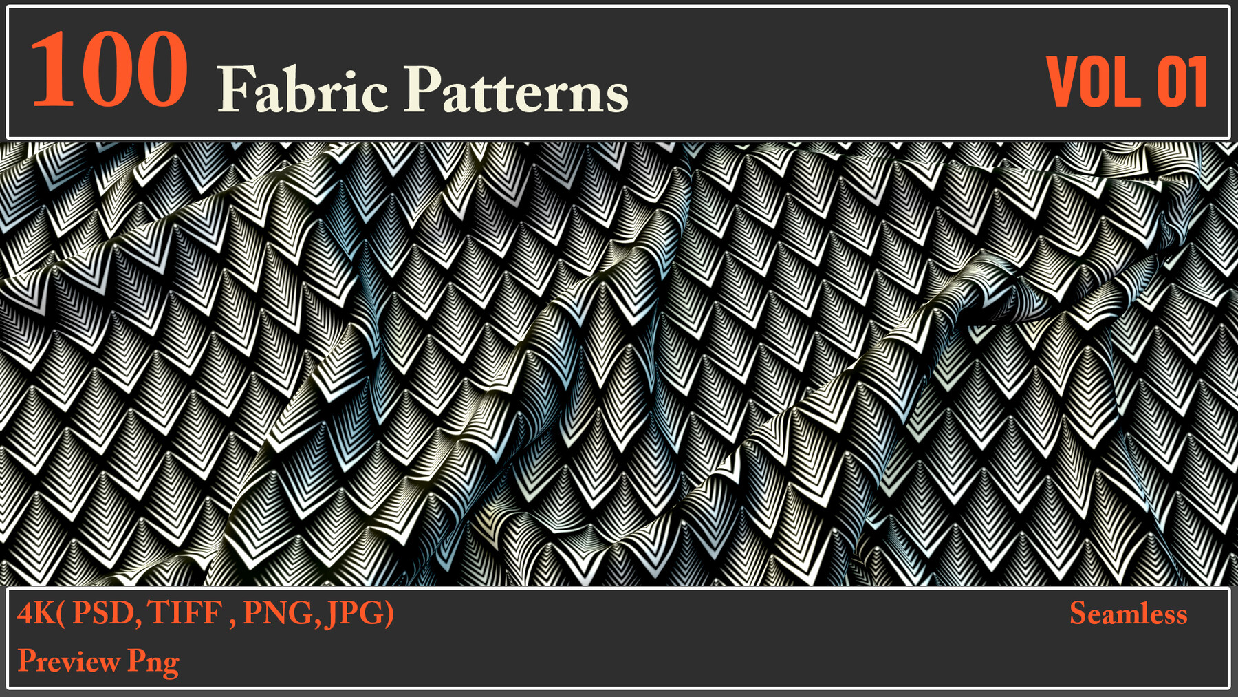 ArtStation - 100 Fabric Pattern VOL 01 | Game Assets