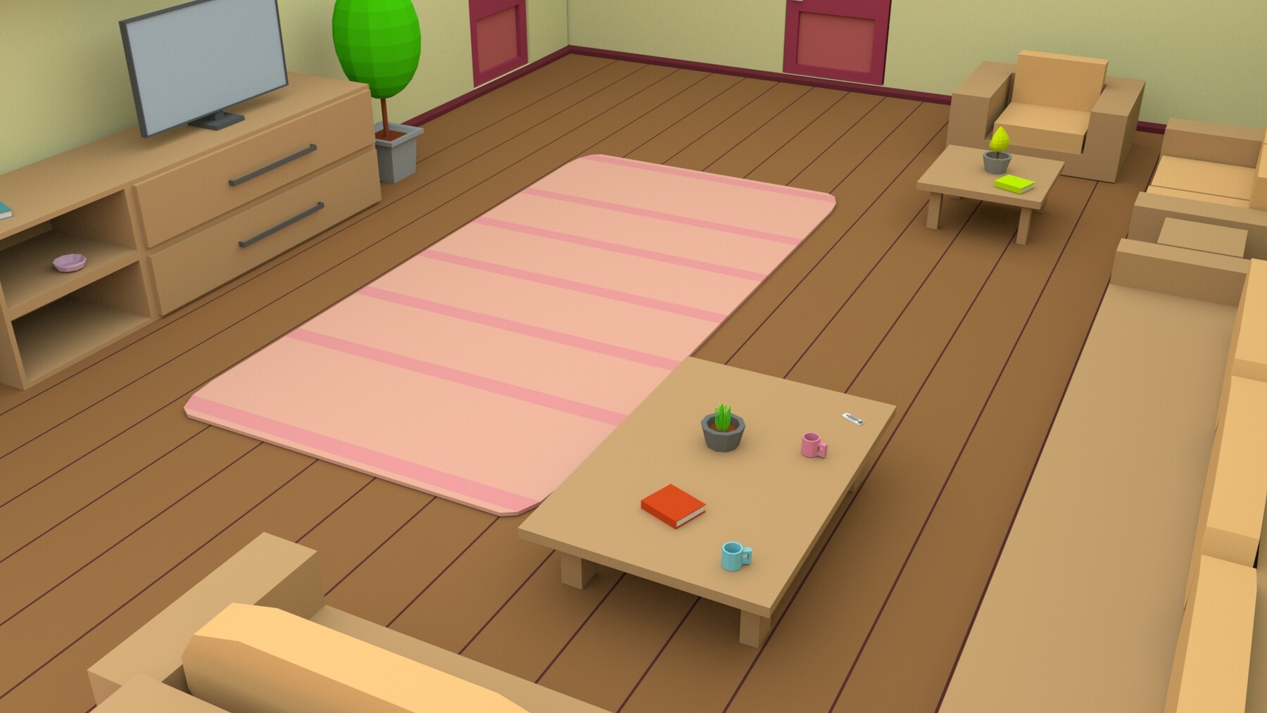 ArtStation - Cartoon House | Game Assets