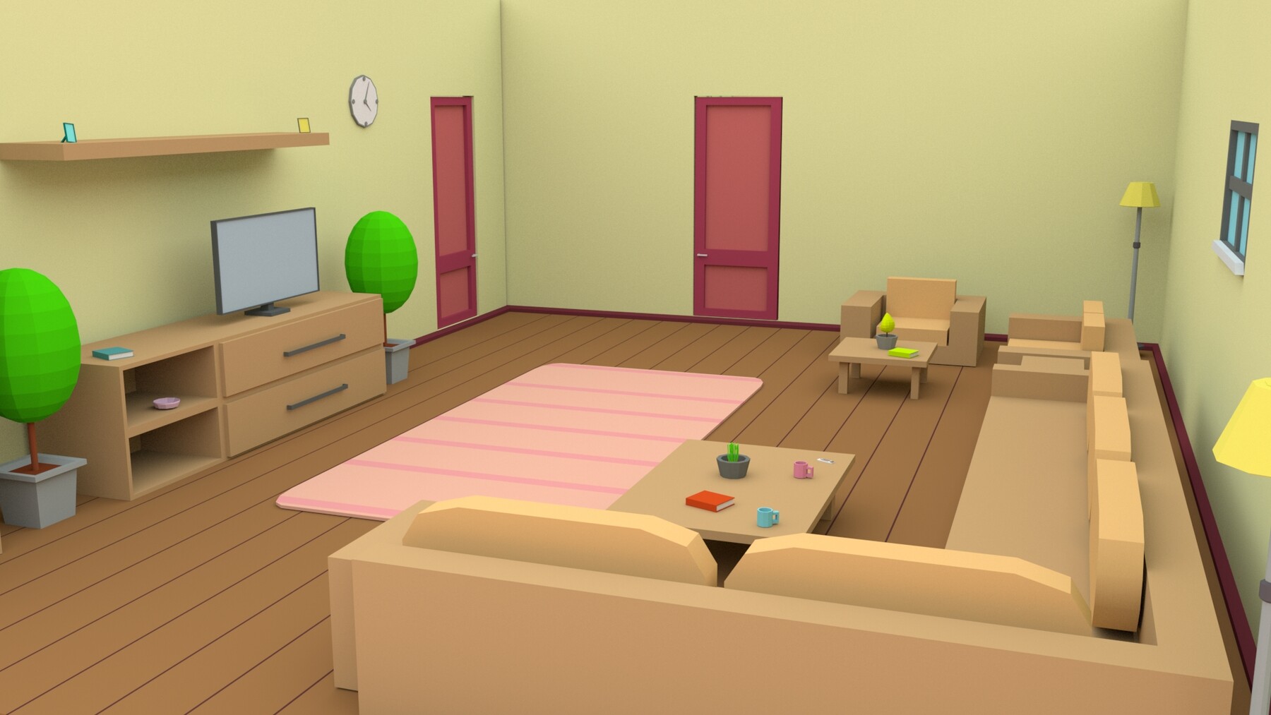 ArtStation - Cartoon House | Game Assets