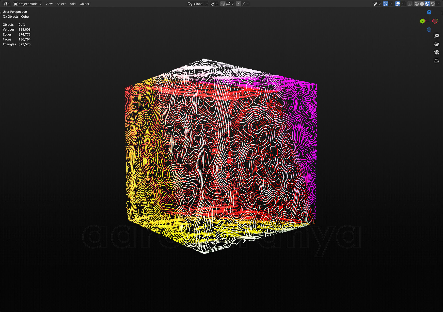 ArtStation - Geometry To Curving Wires, Geometry Nodes, Blender 3.1 ...