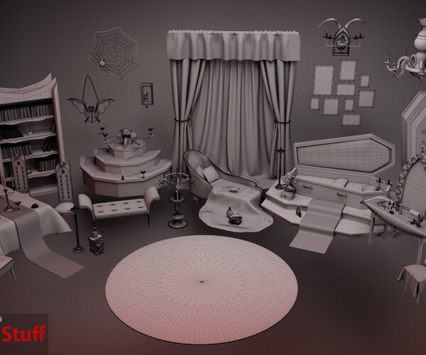 ArtStation - Vampire Stuff | Resources