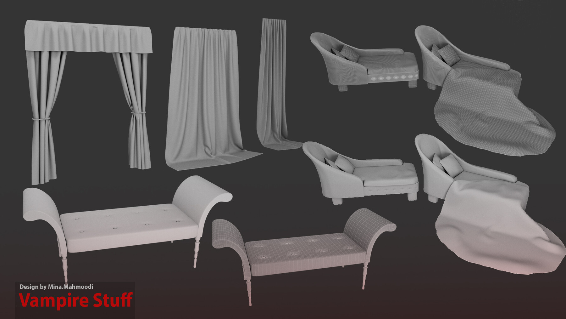 ArtStation - Vampire Stuff | Resources