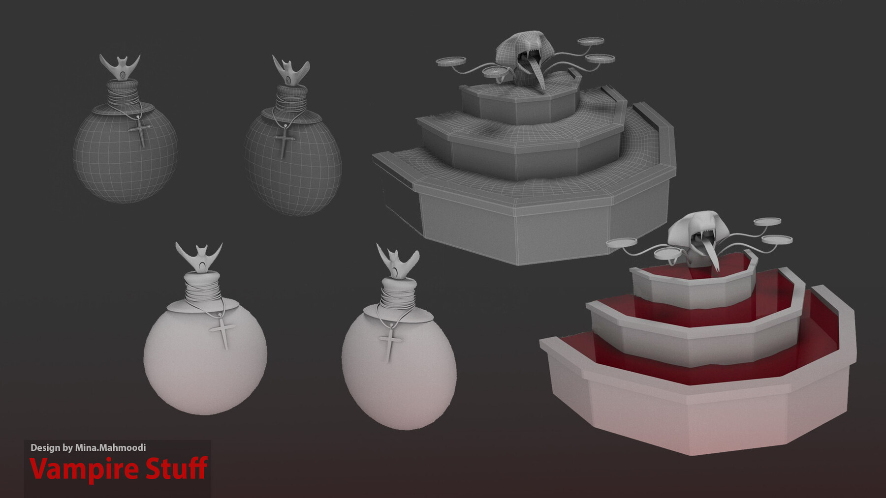 ArtStation - Vampire Stuff | Resources