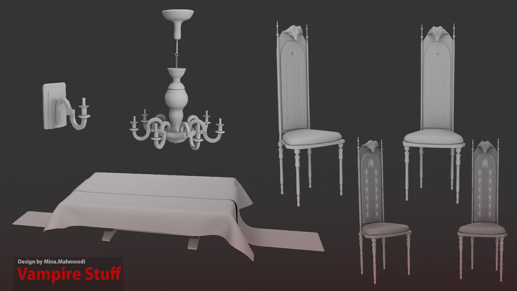 ArtStation - Vampire Stuff | Resources