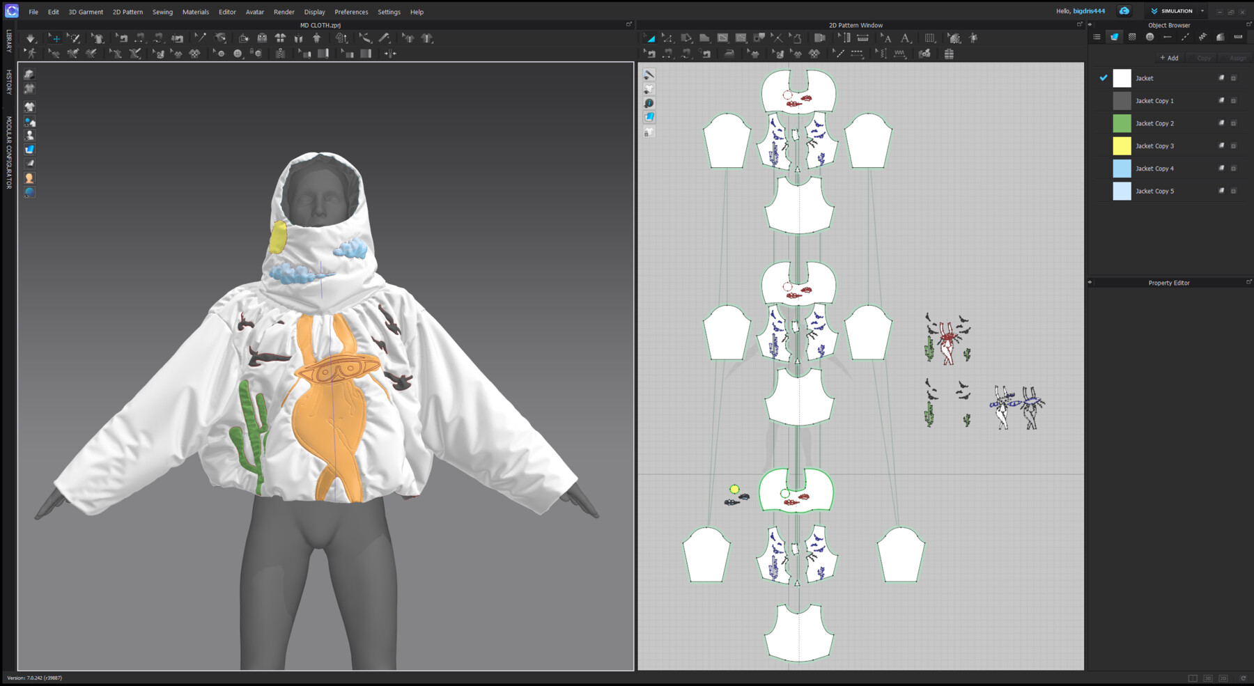 ArtStation - DIGITAL FASHION JACKET - Hypebeast Fashion Jacket - CLO 3D ...