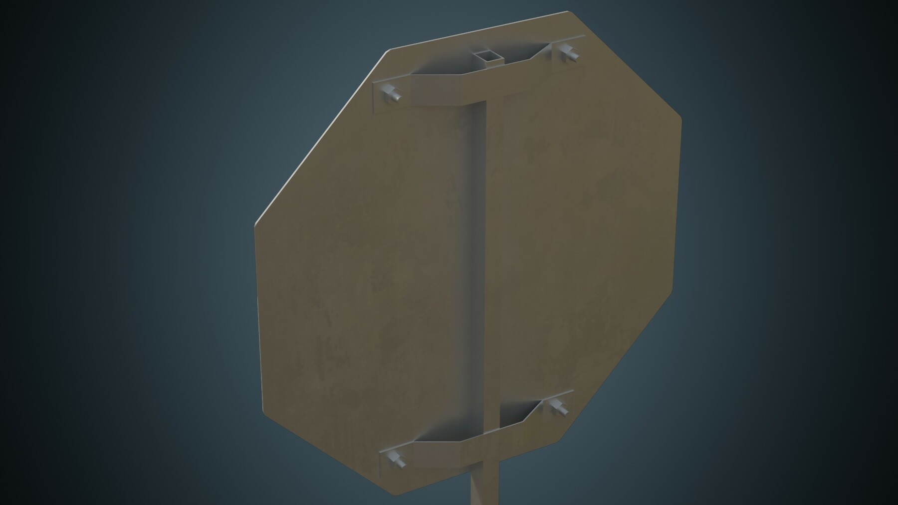 ArtStation - Stop Sign 1A | Game Assets