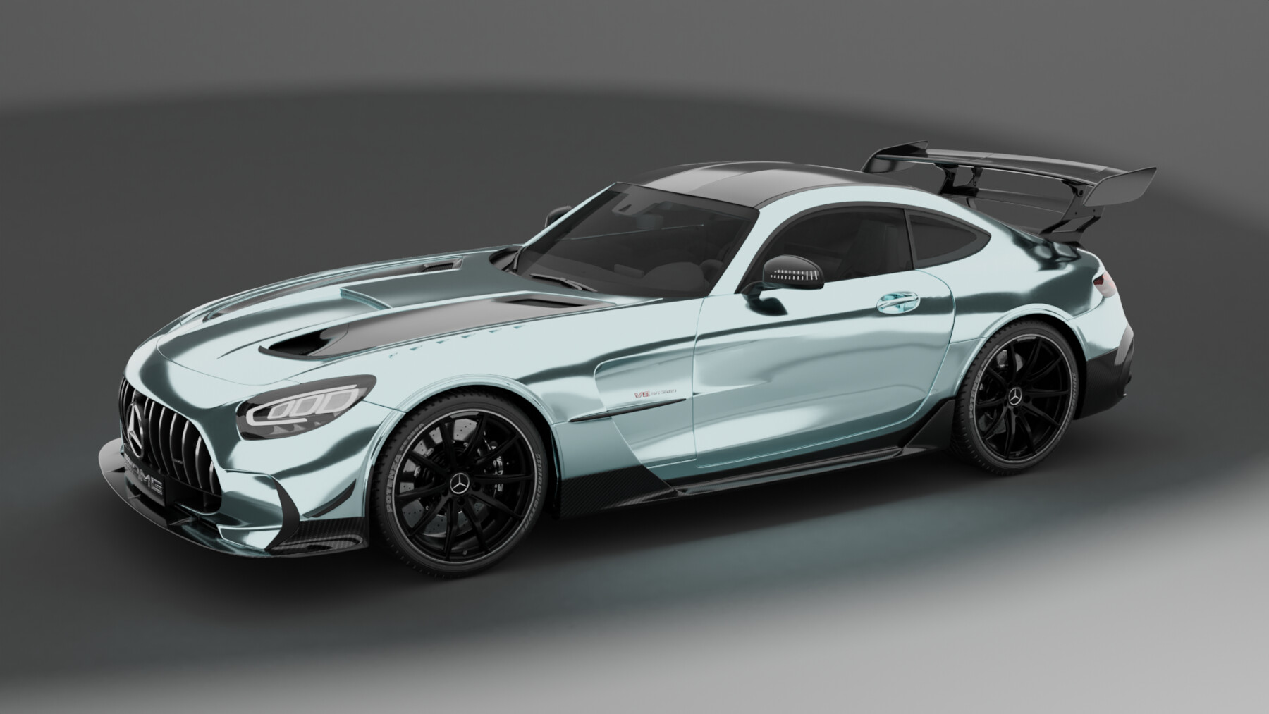 ArtStation - Mercedes Benz AMG GT Black Series 2021d | Game Assets