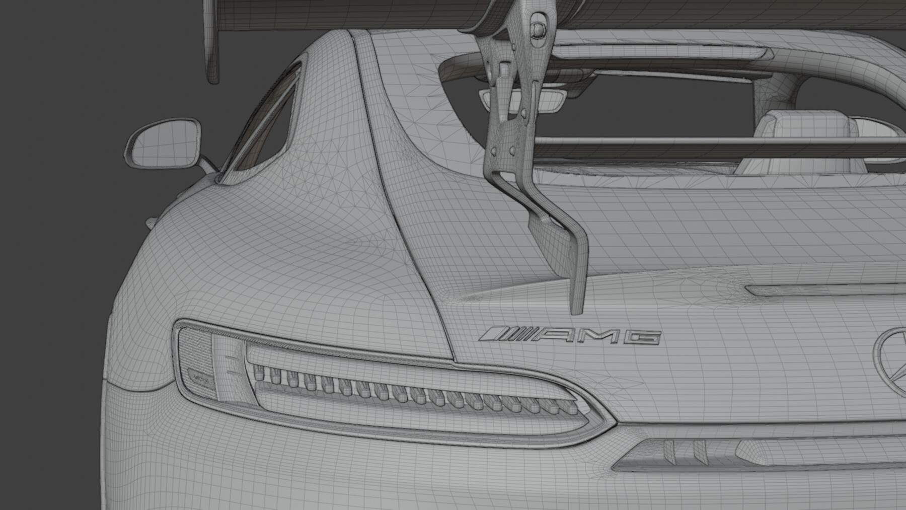 ArtStation - Mercedes Benz AMG GT Black Series 2021d | Game Assets