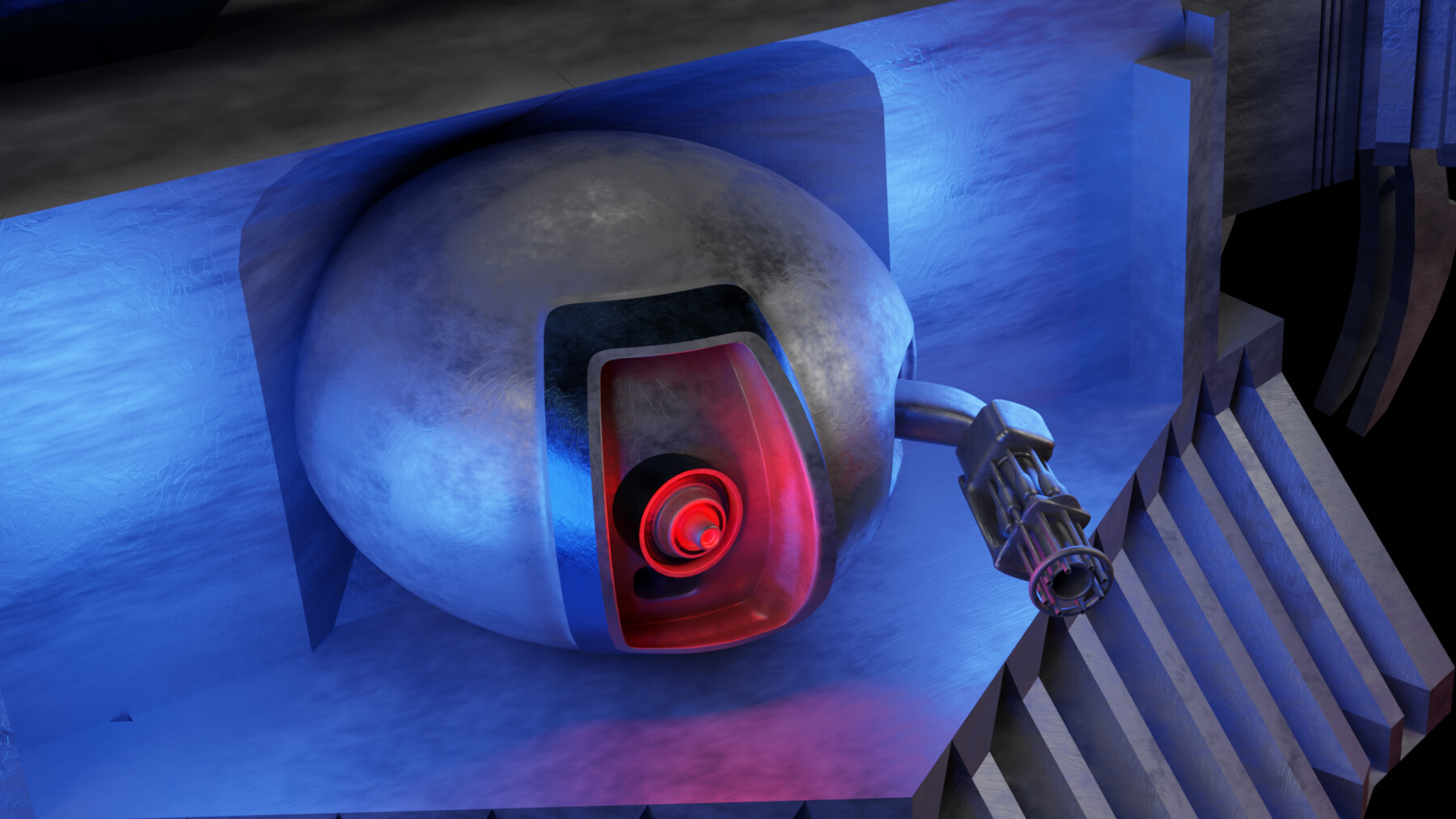 ArtStation - Giant Scorpion Robot with Flamethrower and Saw | Resources