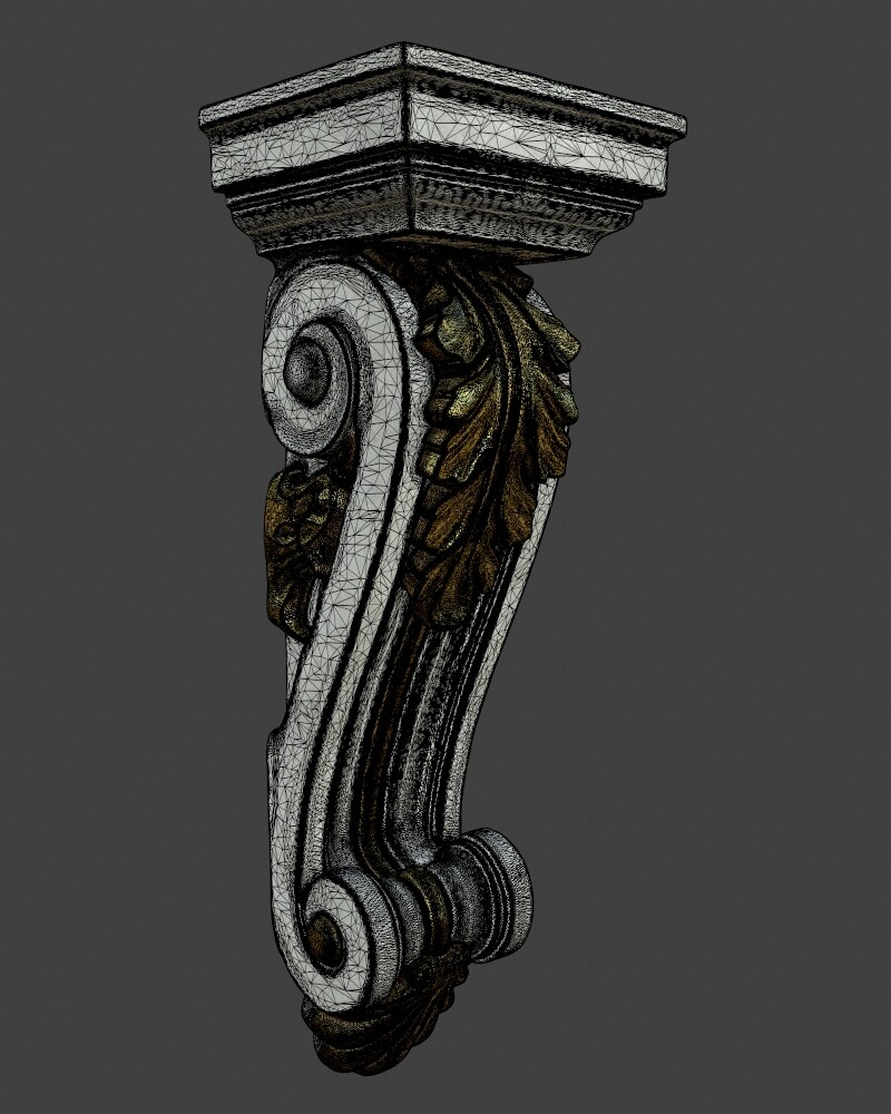 ArtStation - Textured Middle Poly Corbles-Collection 2 - 5 pieces ...