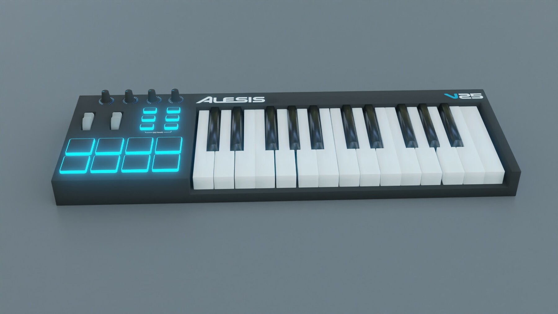 ArtStation - Alesis Midi Keyboard - Game Ready - PBR | Game Assets