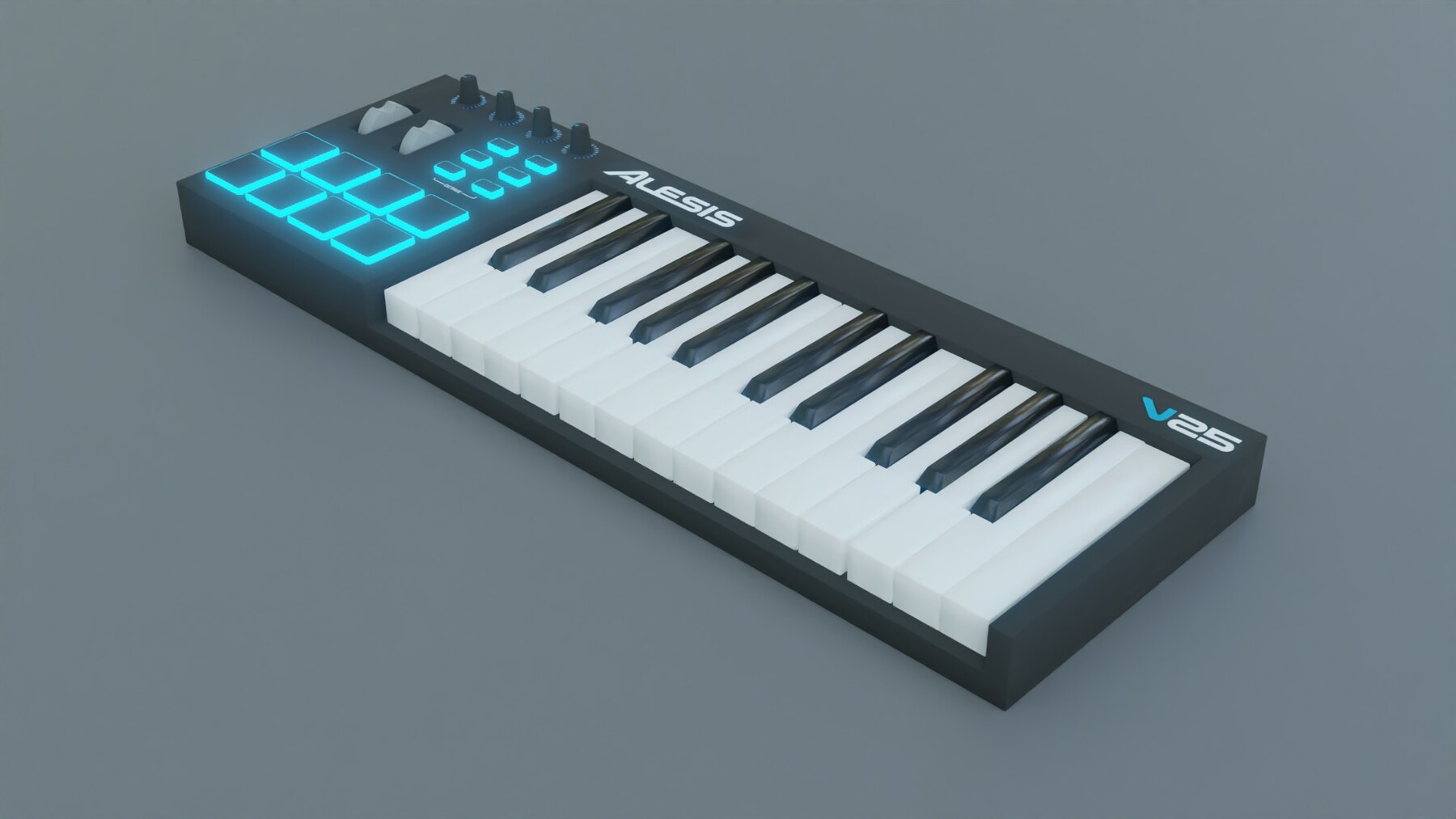 ArtStation - Alesis Midi Keyboard - Game Ready - PBR | Game Assets