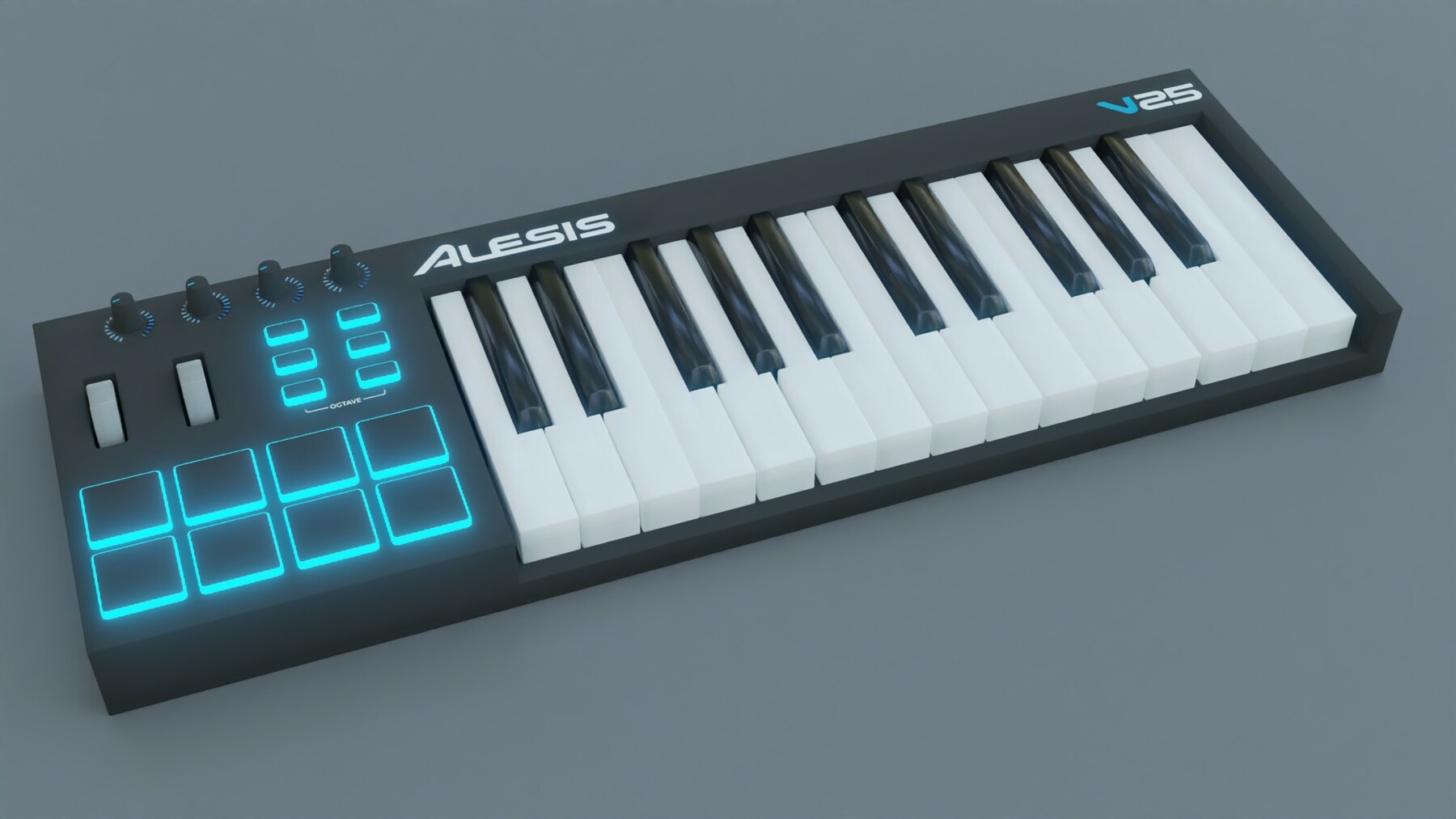 ArtStation - Alesis Midi Keyboard - Game Ready - PBR | Game Assets