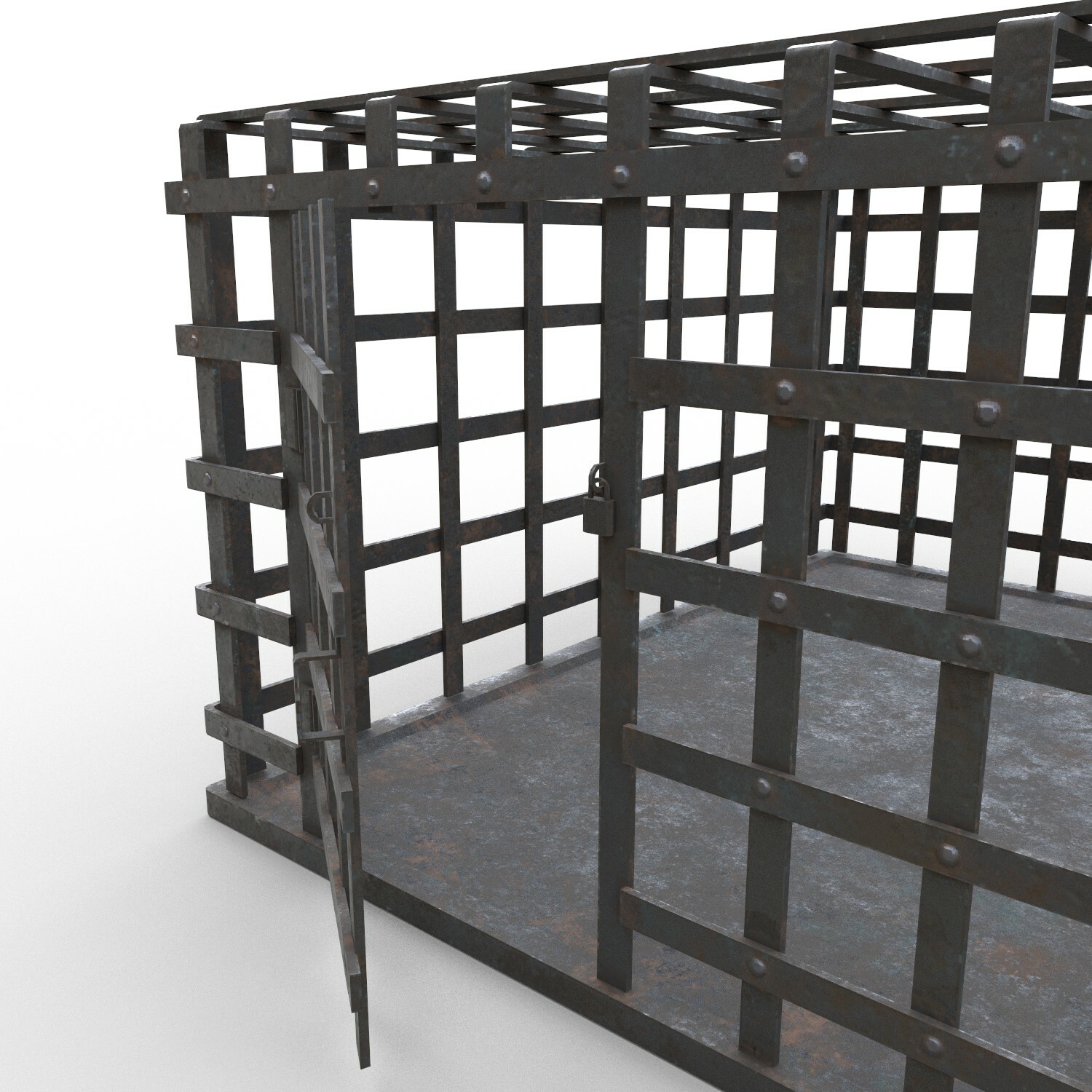 ArtStation - Metal Cage - PBR | Game Assets