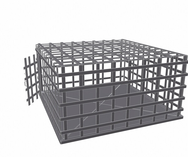 ArtStation - Metal Cage - PBR | Game Assets
