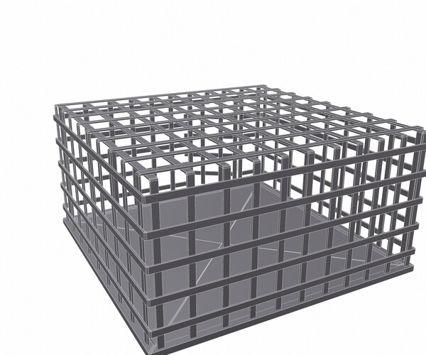 ArtStation - Metal Cage - PBR | Game Assets