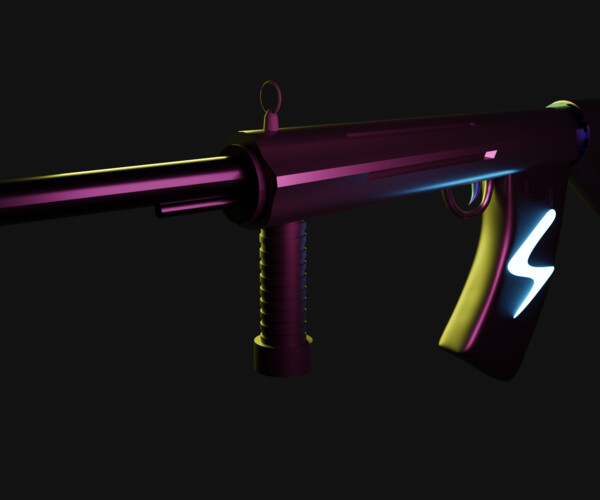 ArtStation - a weapon ( ZR1) FREE | Resources