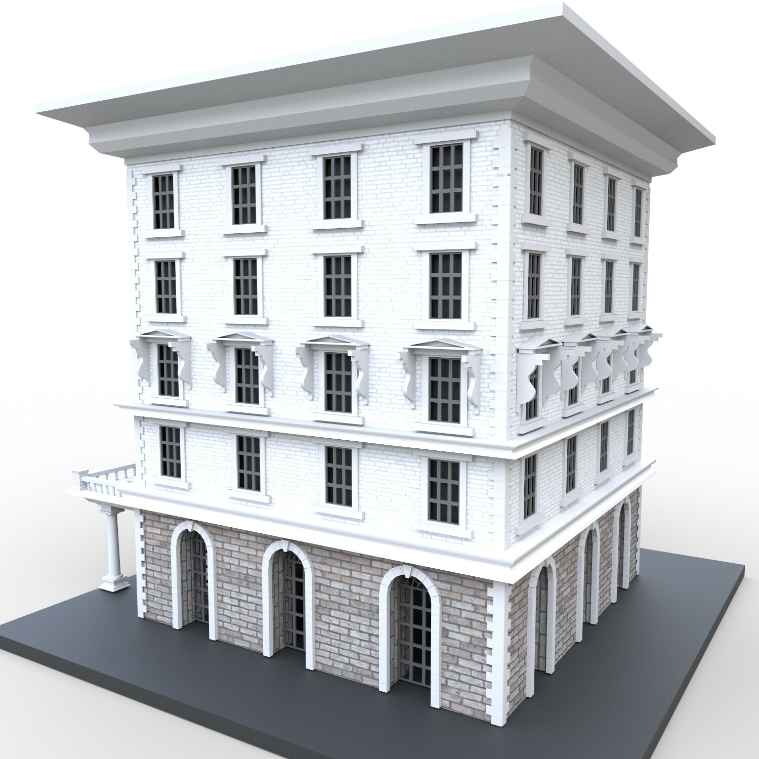 ArtStation - NYC Building 5 - PBR | Game Assets