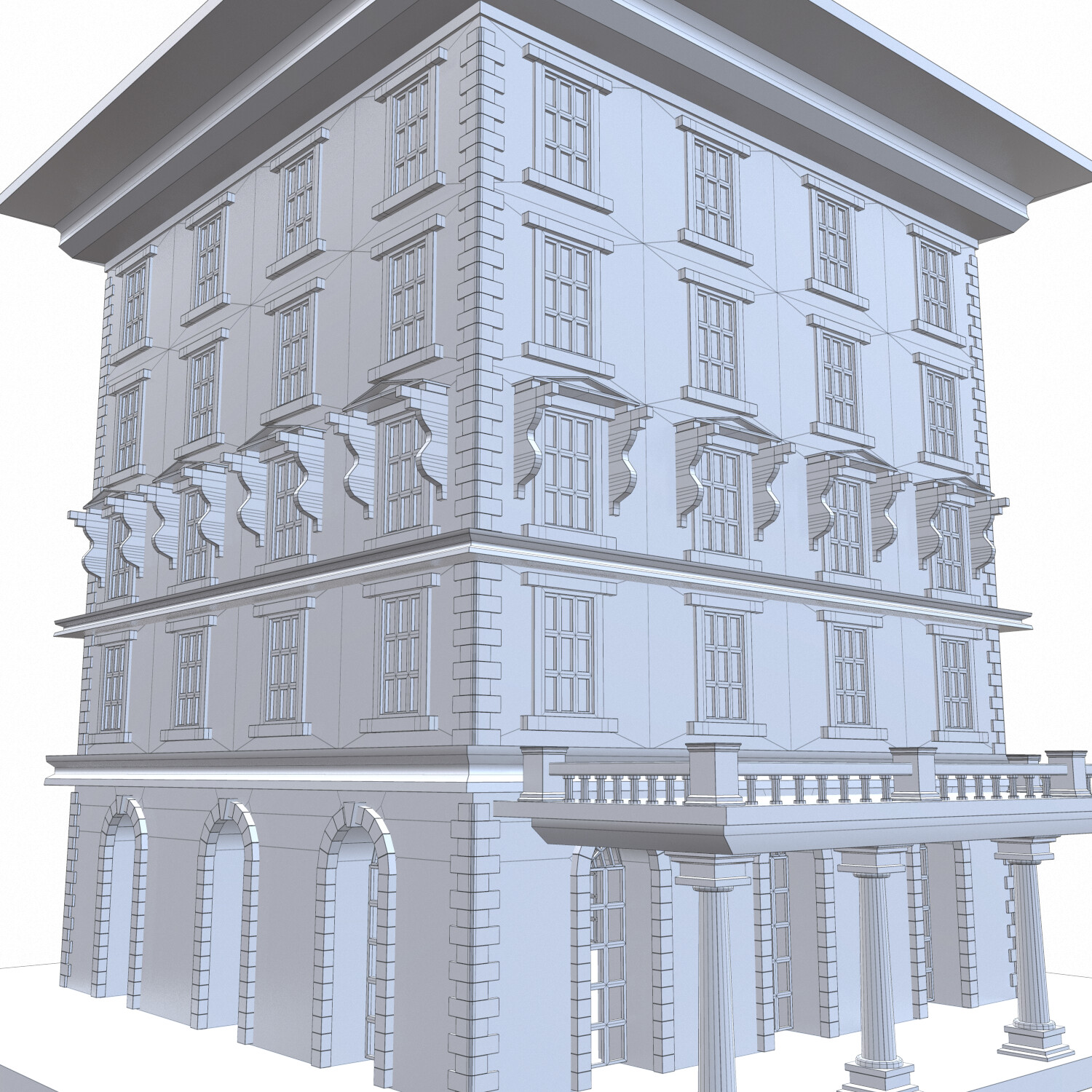 ArtStation - NYC Building 5 - PBR | Game Assets