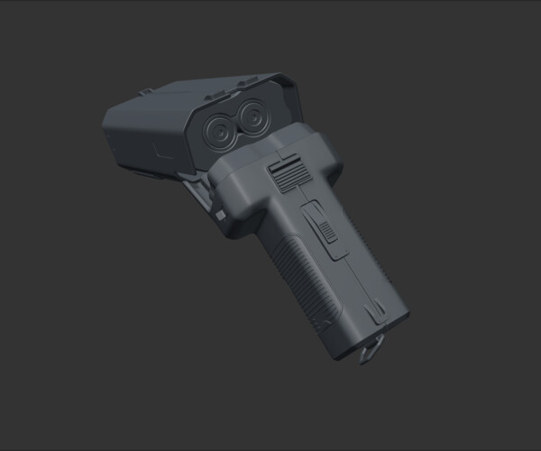 ArtStation - Double barrel pistol & Gun | Game Assets