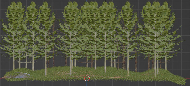ArtStation - Low-Poly Forest | Game Assets
