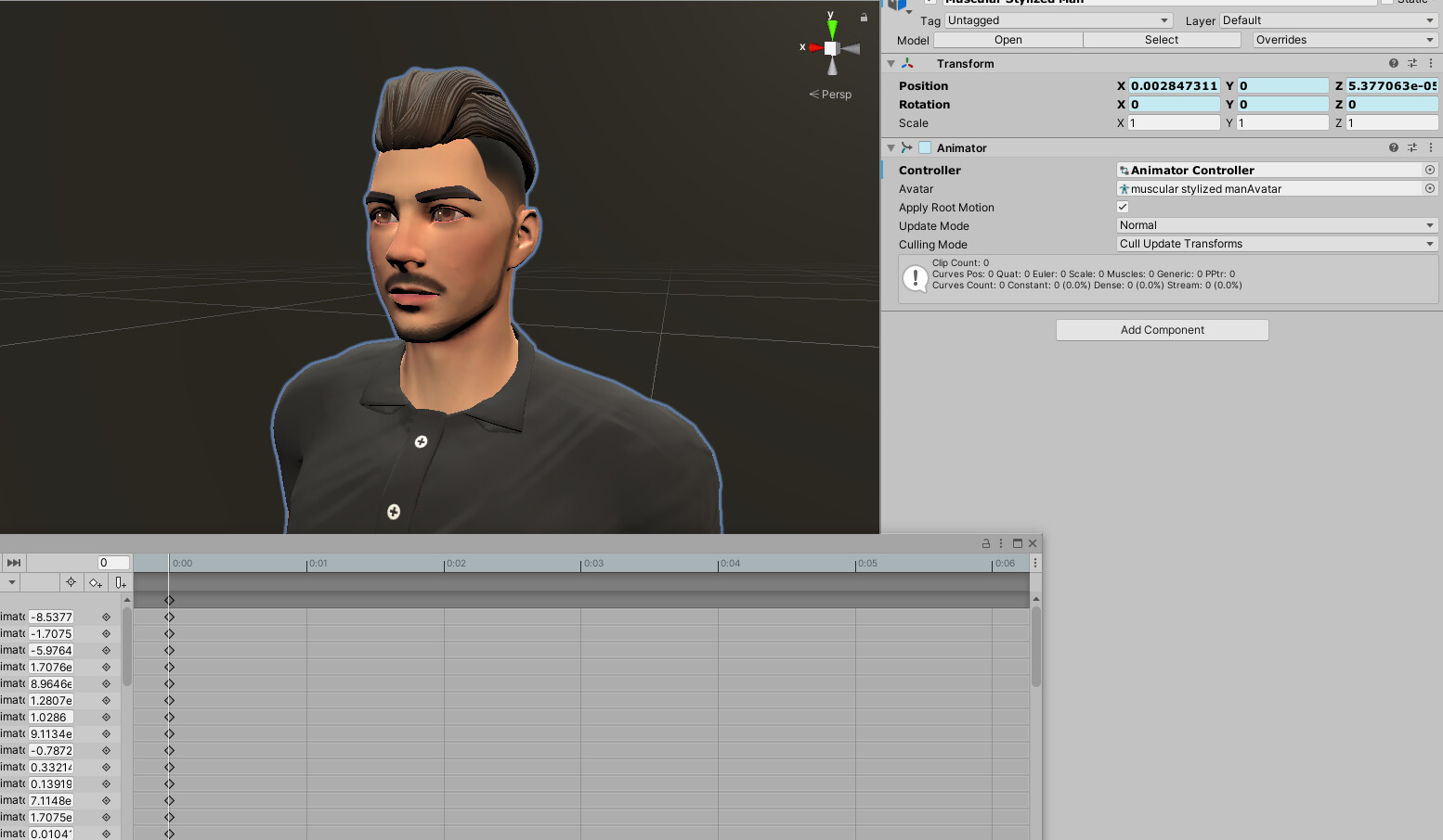 ArtStation - Muscular Stylized Man | Game ready & rigged | Game Assets