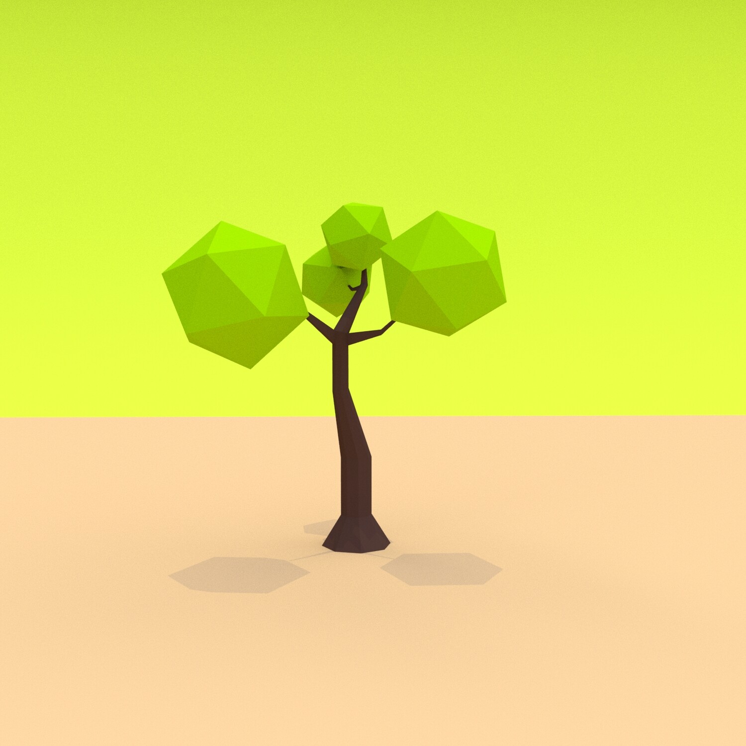 ArtStation - Trees Pack Low-poly | Game Assets