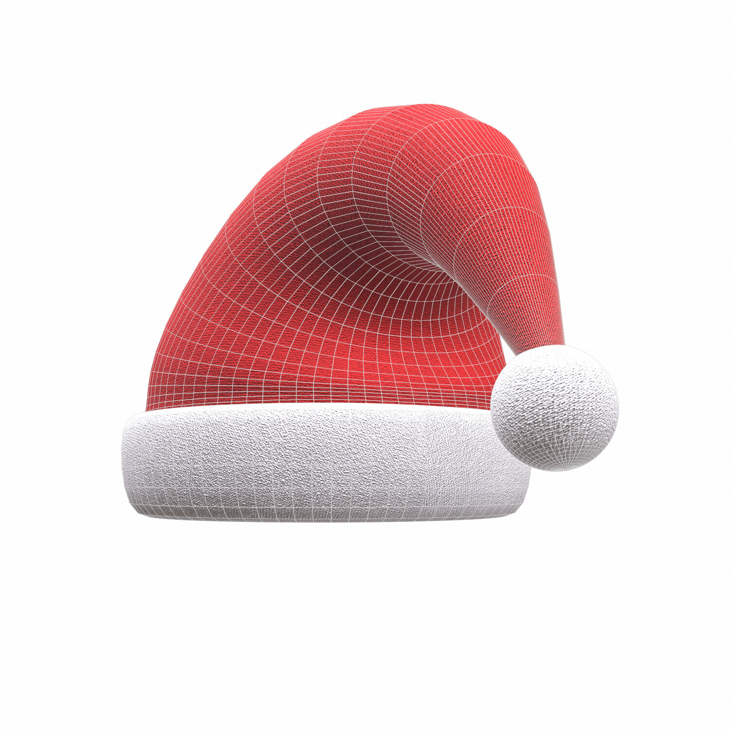 ArtStation - Christmas Santa Claus hat | Game Assets