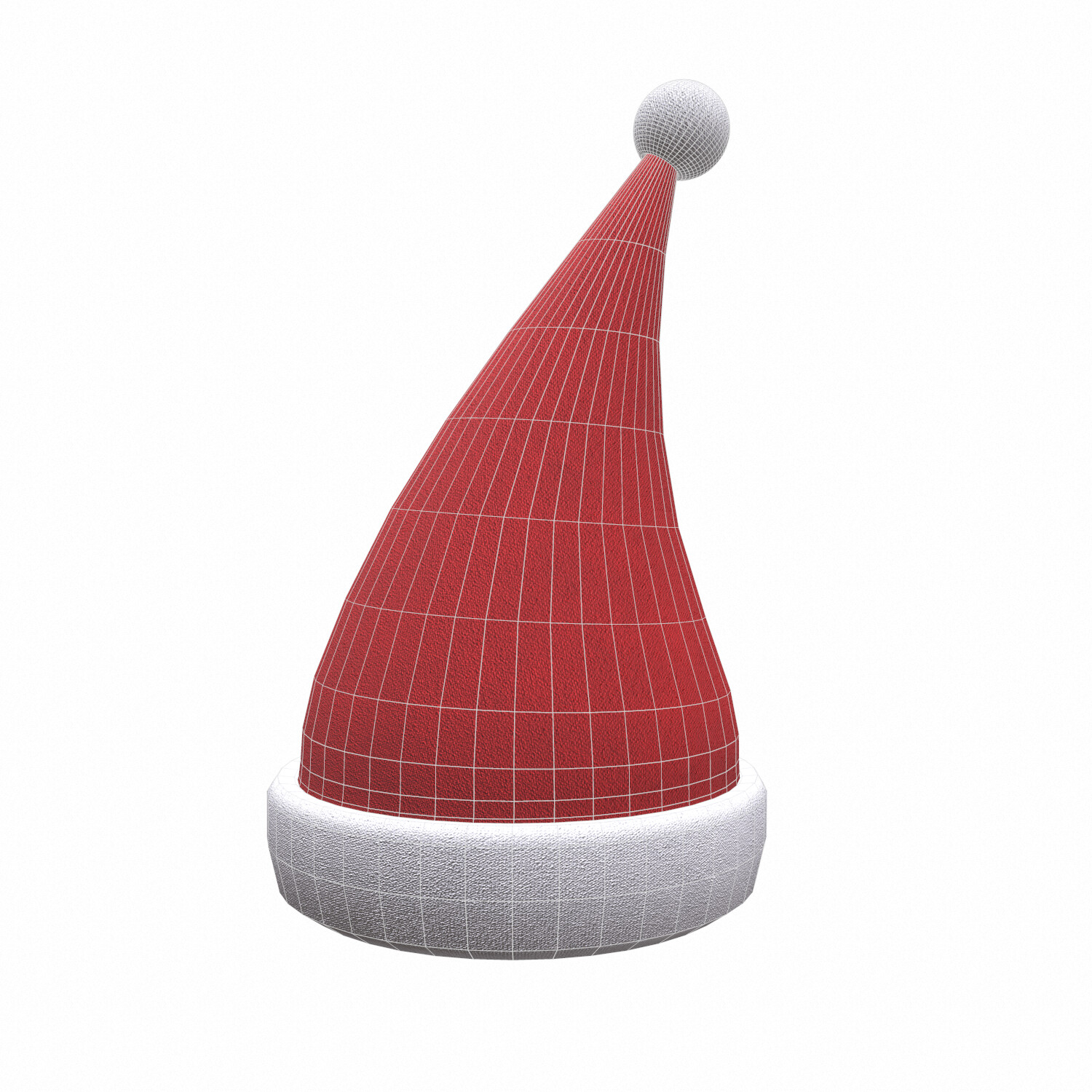 ArtStation - Christmas Santa Claus hat | Game Assets