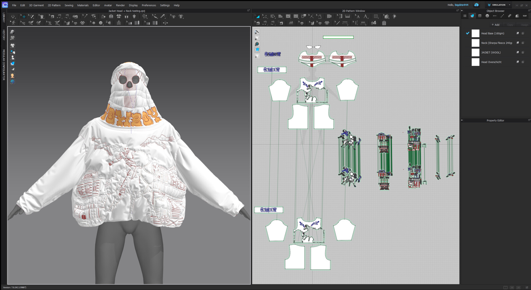 ArtStation - DIGITAL FASHION JACKET - Hypebeast Fashion Jacket - CLO 3D ...