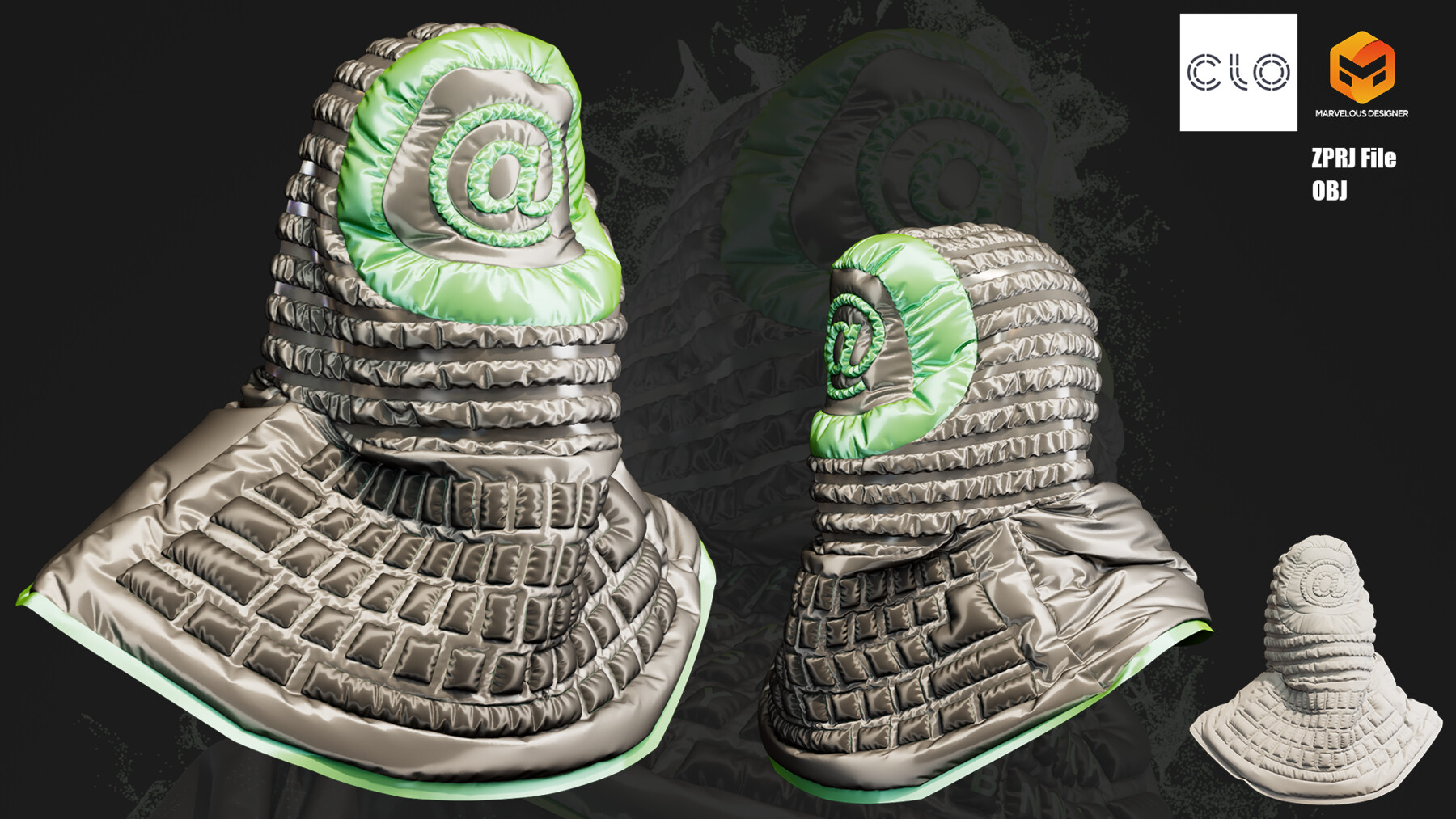 ArtStation - DIGITAL FASHION MASK - Hypebeast Fashion Mask - CLO 3D ...