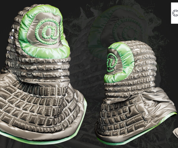 ArtStation - DIGITAL FASHION MASK - Hypebeast Fashion Mask - CLO 3D ...